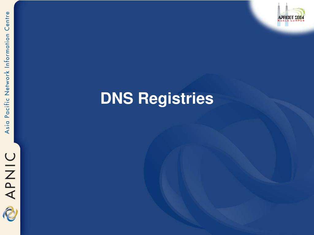 PPT - DNS Registries PowerPoint Presentation, free download - ID:3953167