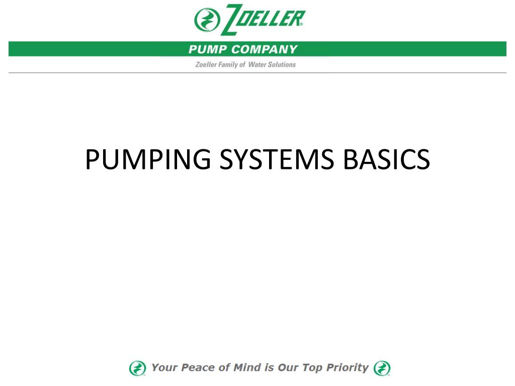 PPT - PUMPING SYSTEMS BASICS PowerPoint Presentation, free download ...