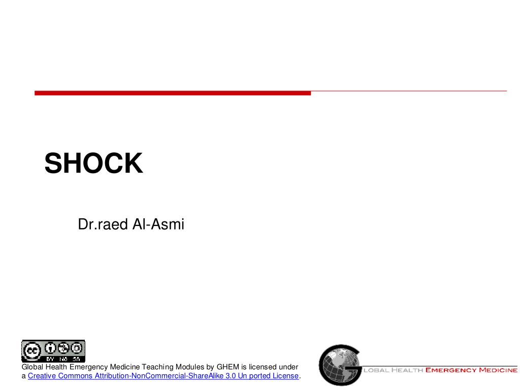 PPT - SHOCK PowerPoint Presentation, free download - ID:3956326