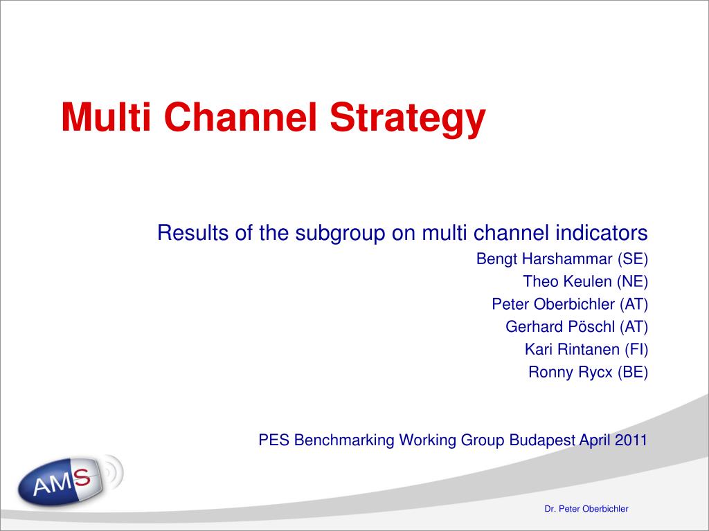 PPT - Multi Channel Strategy PowerPoint Presentation, free download ...