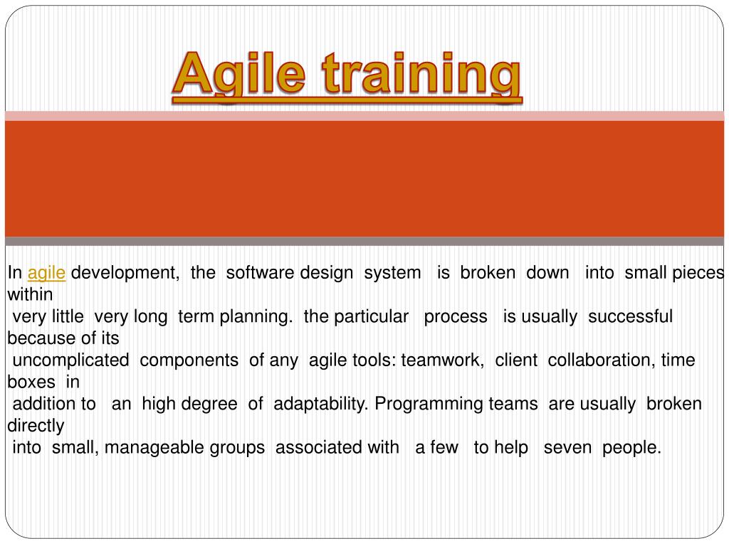 PPT - Agile training and agile fundamentals PowerPoint Presentation ...