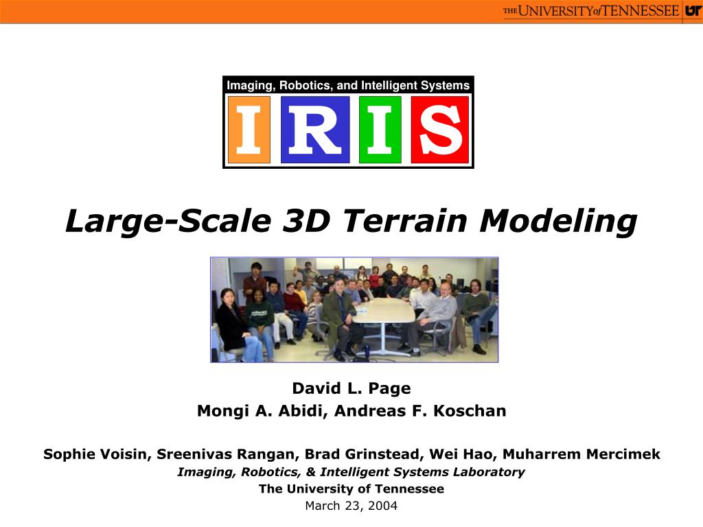 PPT - Large-Scale 3D Terrain Modeling PowerPoint Presentation, free download - ID:3959501