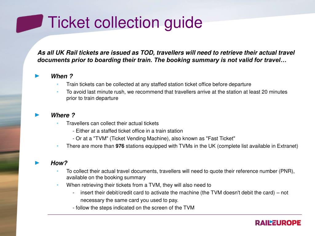 PPT - How to Collect Your UK Train Tickets: A Simple Guide PowerPoint ...