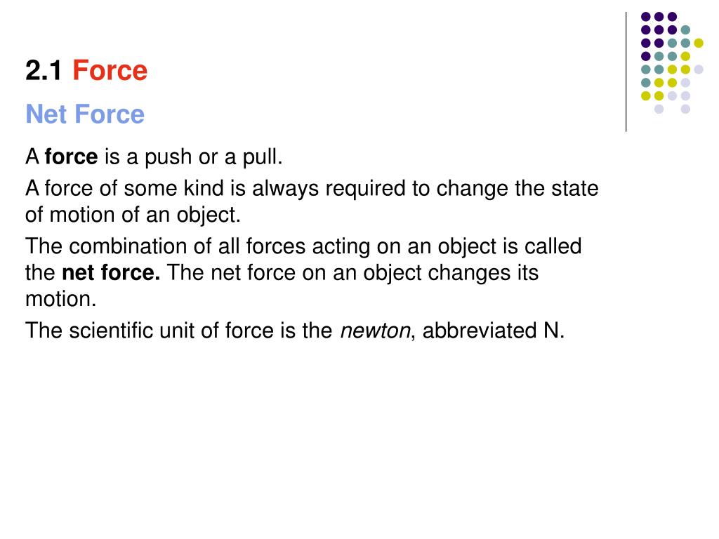 PPT - Net Force PowerPoint Presentation, free download - ID:3961581