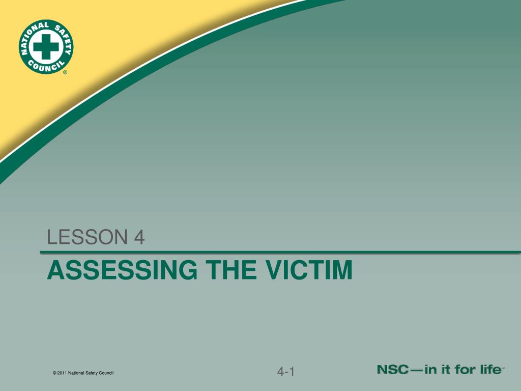 PPT - Assessing the victim PowerPoint Presentation, free download - ID ...