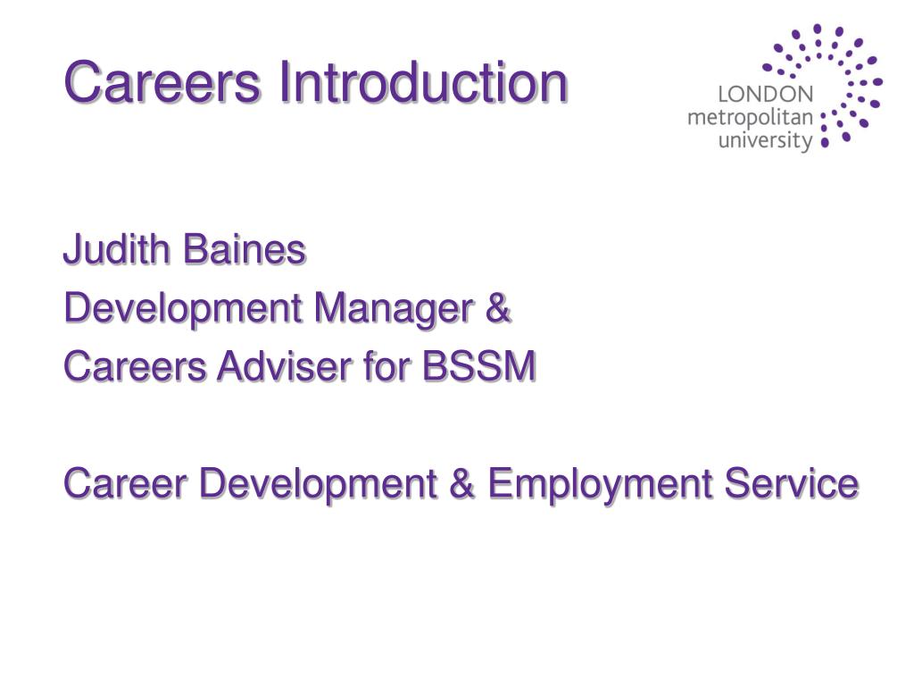 PPT - Careers Introduction PowerPoint Presentation, free download - ID ...