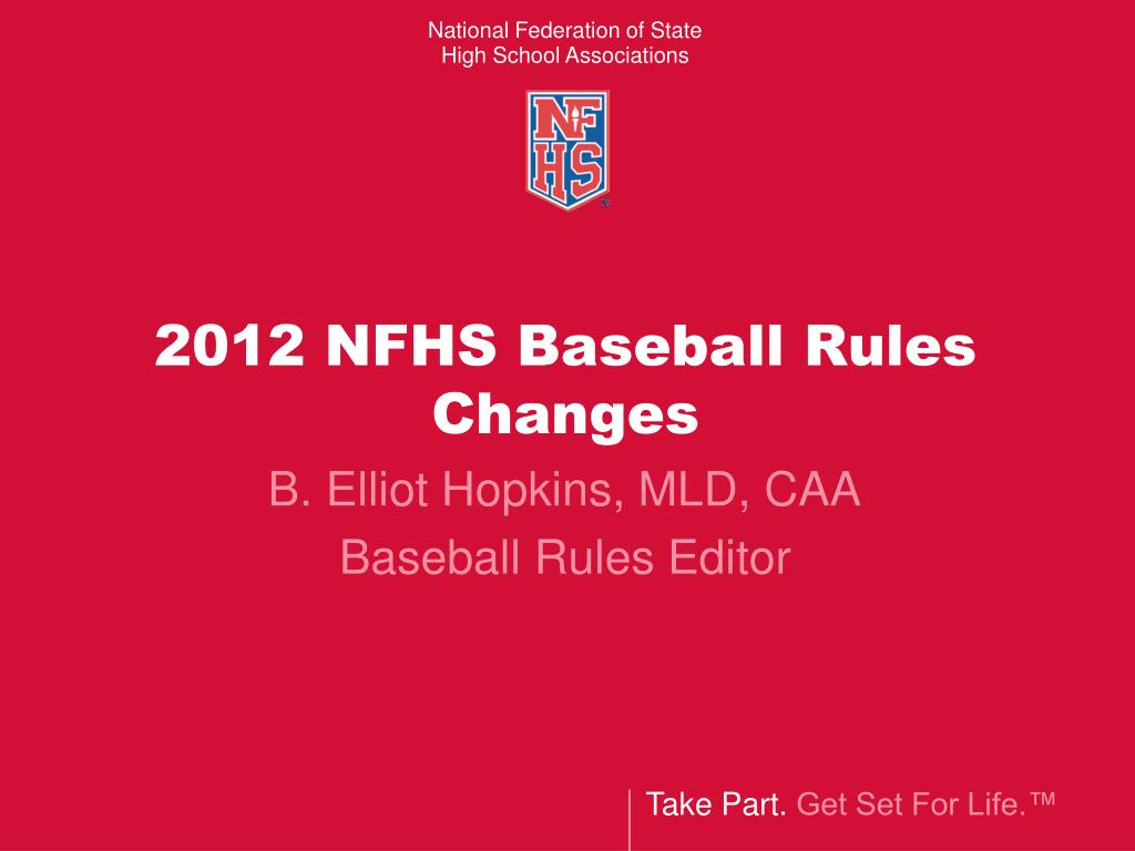 PPT - 2012 NFHS Baseball Rules Changes PowerPoint Presentation, free ...