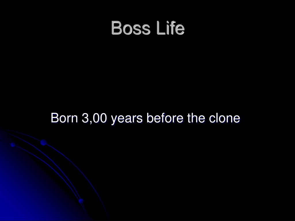 PPT - Boss Life PowerPoint Presentation, free download - ID:3967774
