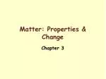 PPT - Chapter 2 “Matter and Change” PowerPoint Presentation, free ...