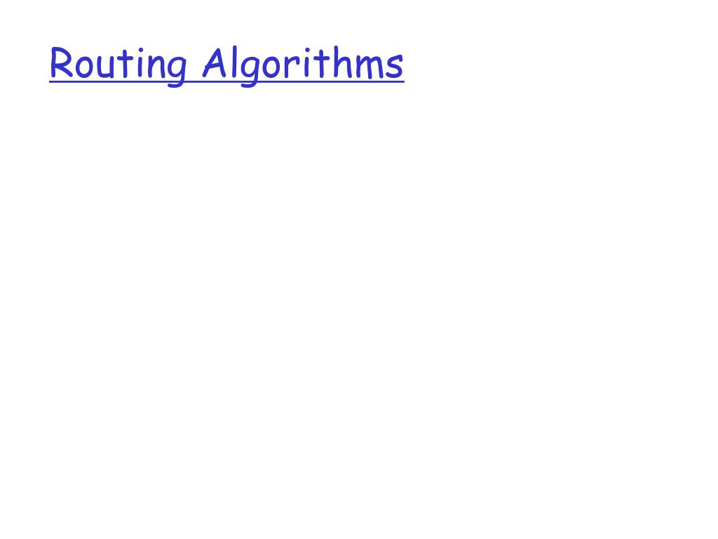 PPT - Routing Algorithms PowerPoint Presentation, free download - ID:3968935