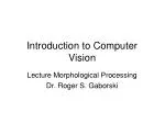 PPT - Introduction to Computer Vision PowerPoint Presentation, free ...