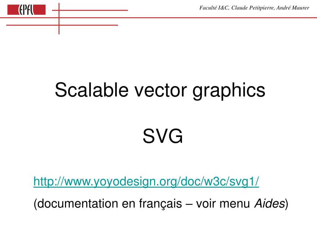 PPT - Scalable vector graphics SVG PowerPoint Presentation, free ...
