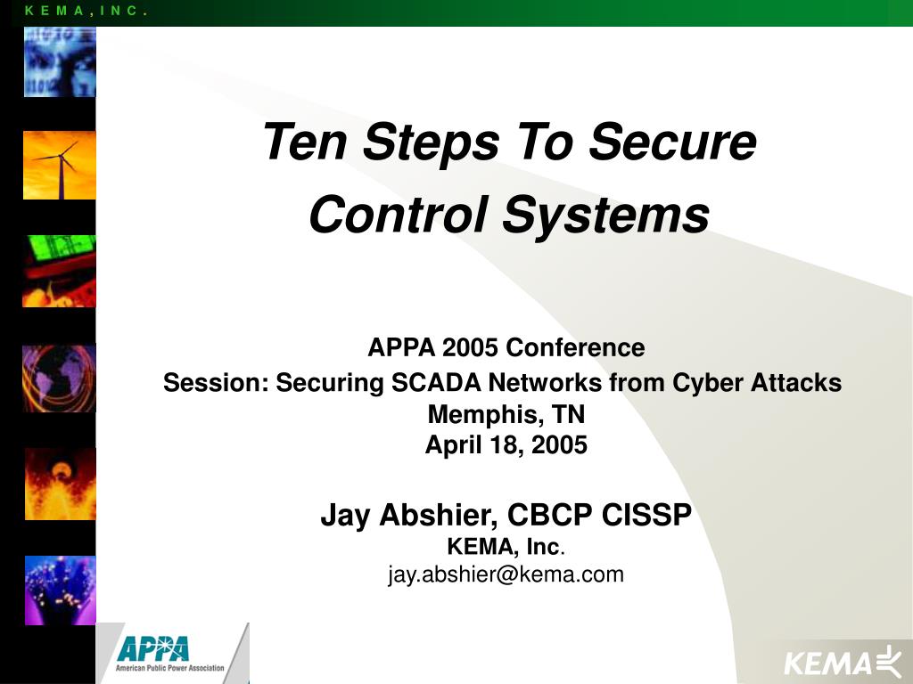 PPT - Ten Steps To Secure Control Systems PowerPoint Presentation, free ...