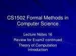 PPT - Research Methods in Computer Science PowerPoint Presentation ...