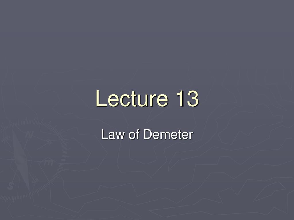 PPT - Lecture 13 PowerPoint Presentation, free download - ID:3973193