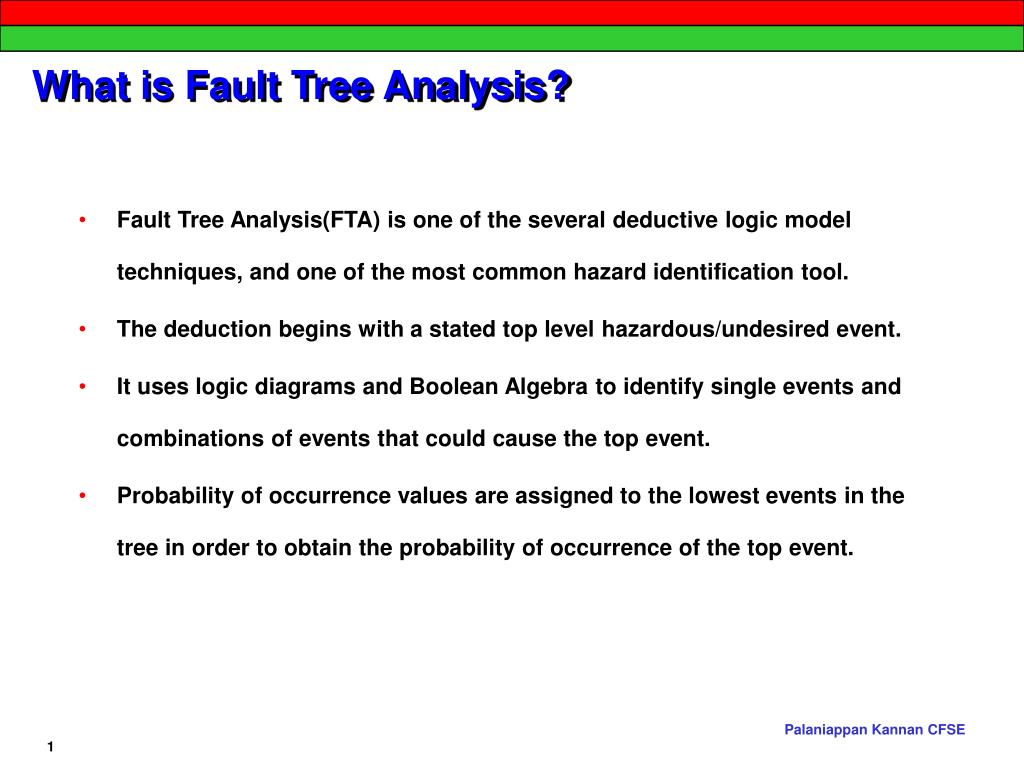 PPT - What is Fault Tree Analysis? PowerPoint Presentation, free ...