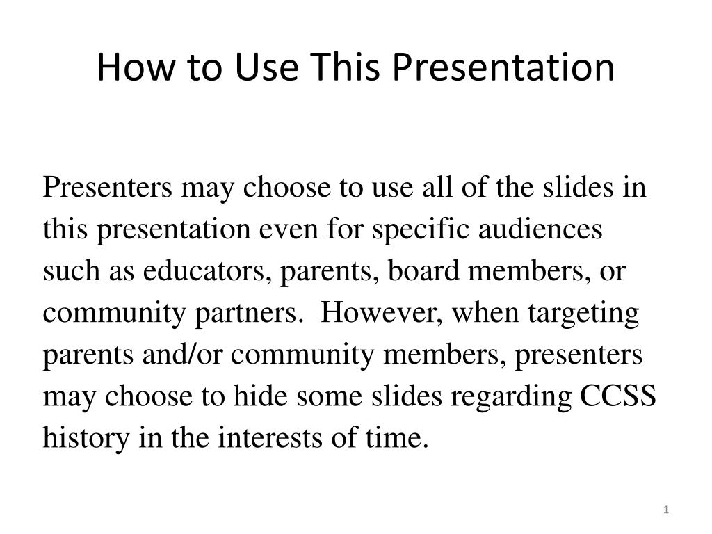 PPT - How to Use This Presentation PowerPoint Presentation, free ...