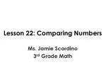 PPT - Comparing Numbers PowerPoint Presentation, free download - ID:543173