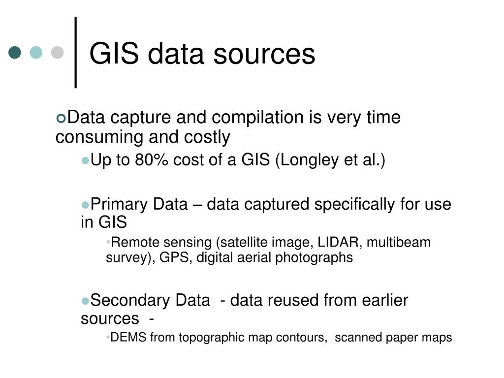 PPT - GIS data sources PowerPoint Presentation, free download - ID:3978028
