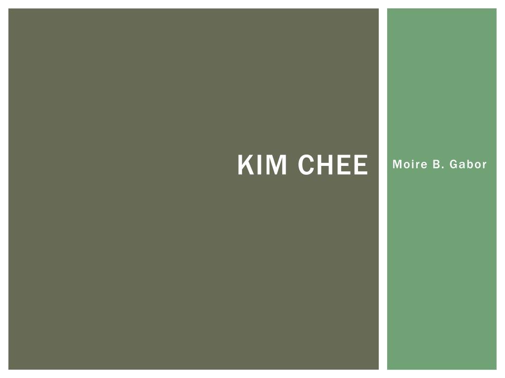 PPT - Kim chee PowerPoint Presentation, free download - ID:3982603