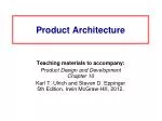 PPT - Product Architecture and Modularity PowerPoint Presentation, free ...