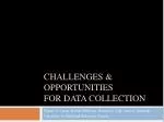 PPT - Data Collection Challenges PowerPoint Presentation, free download ...
