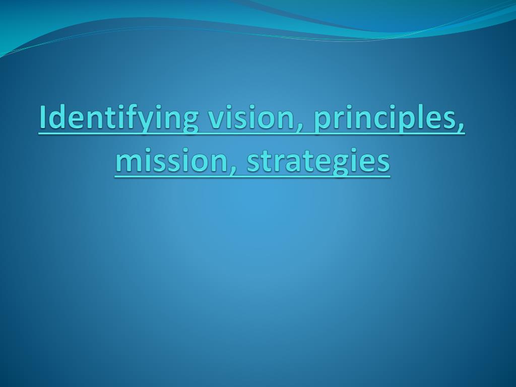 PPT - Sustainable Development NGO: Vision, Mission & Strategies ...