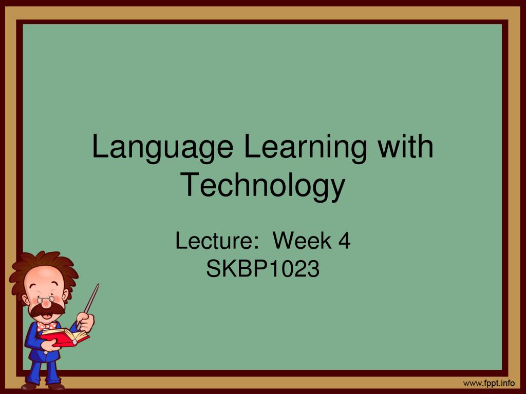 PPT - Language Learning with Technology PowerPoint Presentation, free ...