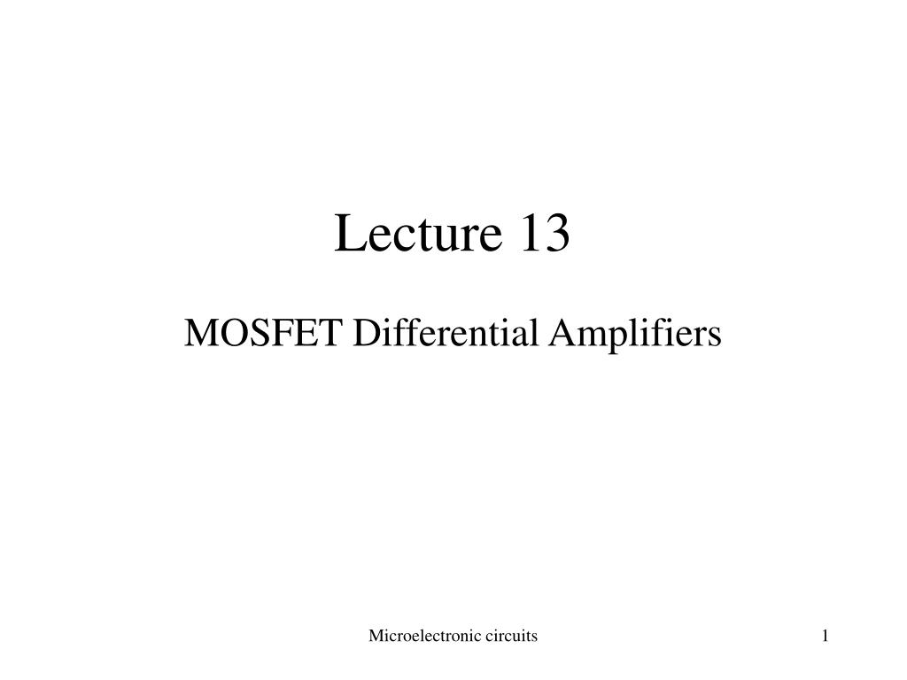 PPT - Lecture 13 PowerPoint Presentation, free download - ID:3991613