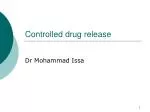 PPT - Controlled Release Oral Drug Delivery System PowerPoint ...