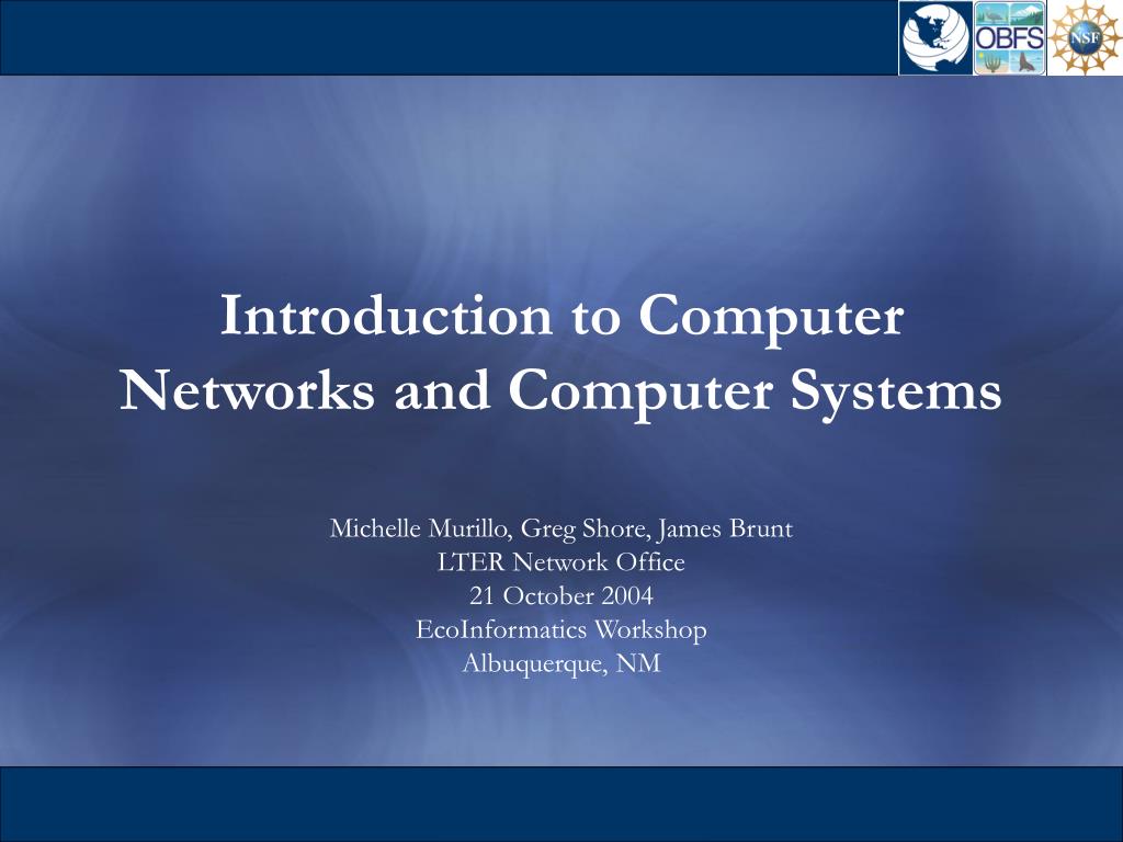 PPT - Introduction to Computer Networks and Computer Systems PowerPoint ...