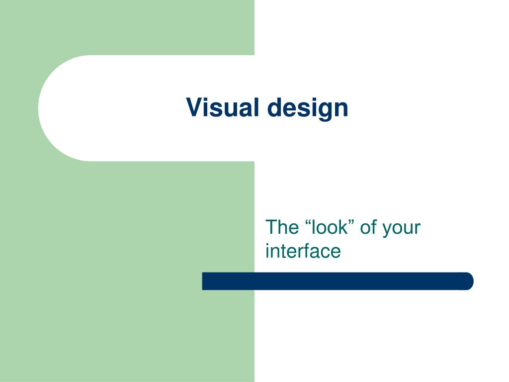 PPT - Visual design PowerPoint Presentation, free download - ID:3998606