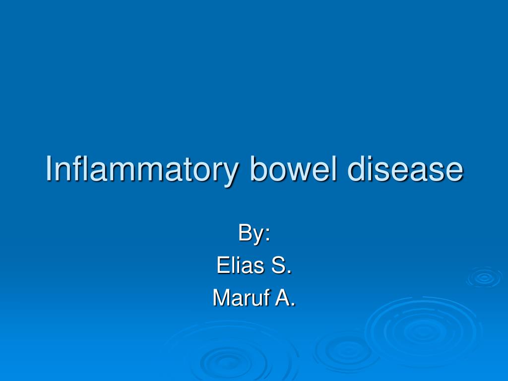 Ppt Inflammatory Bowel Disease Powerpoint Presentation Free Download