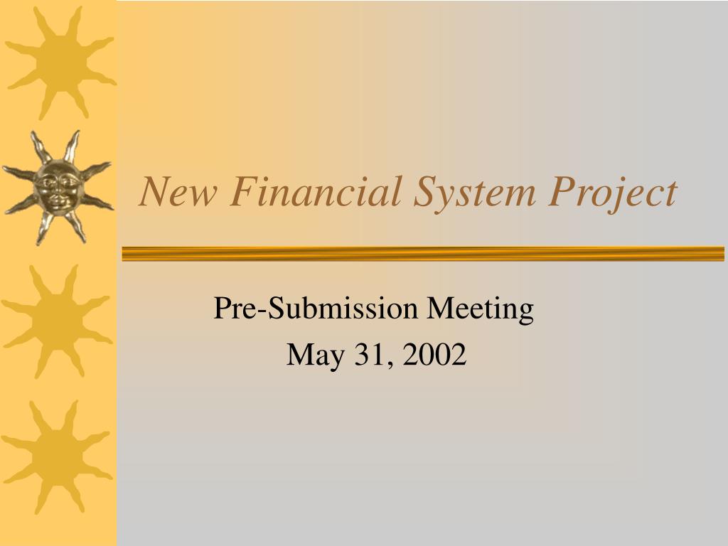 PPT - New Financial System Project PowerPoint Presentation, free ...