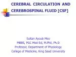 PPT - Cerebrospinal fluid PowerPoint Presentation, free download - ID ...