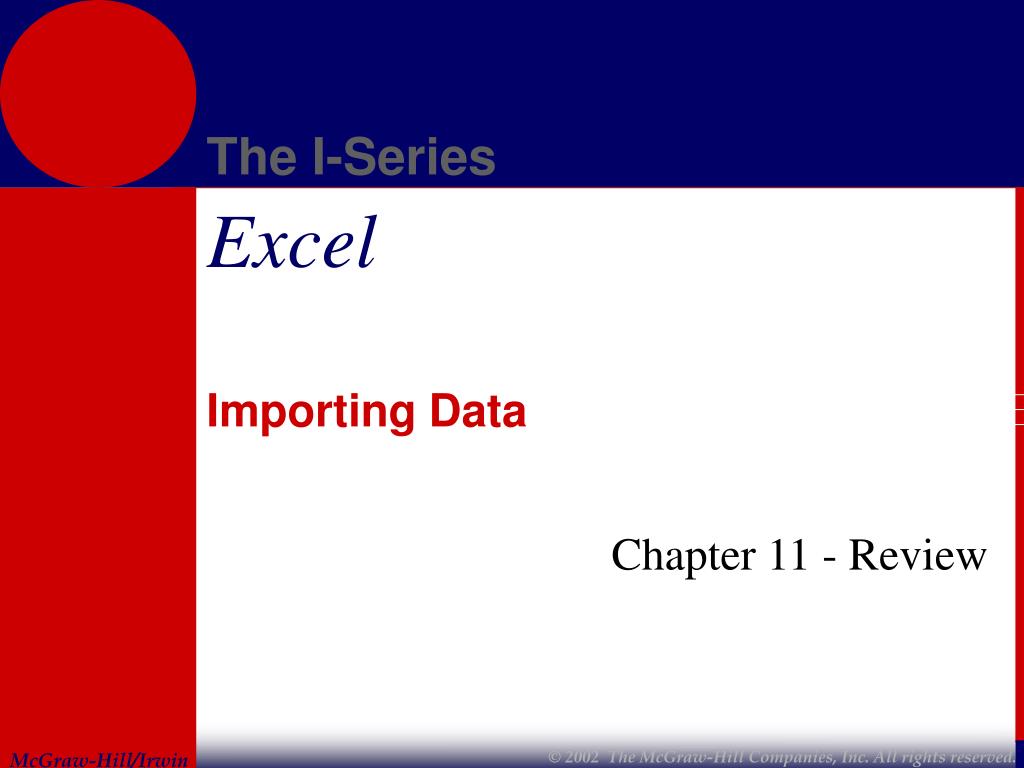 PPT - Importing Data PowerPoint Presentation, free download - ID:4008387