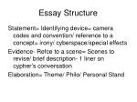 PPT - ABCDE Essay Structure PowerPoint Presentation, free download - ID ...