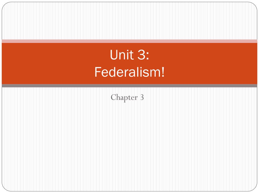 PPT - Understanding U.S. Federalism Overview PowerPoint Presentation ...