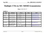 PPT - Multiple-Input-Multiple- Output (MIMO) Systems PowerPoint ...