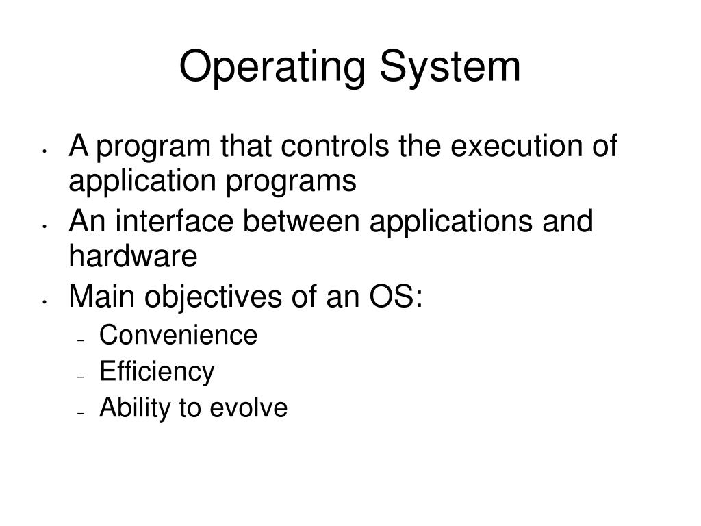 PPT - Operating System PowerPoint Presentation, free download - ID:4010974