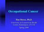 PPT - Occupational Cancer PowerPoint Presentation, free download - ID ...