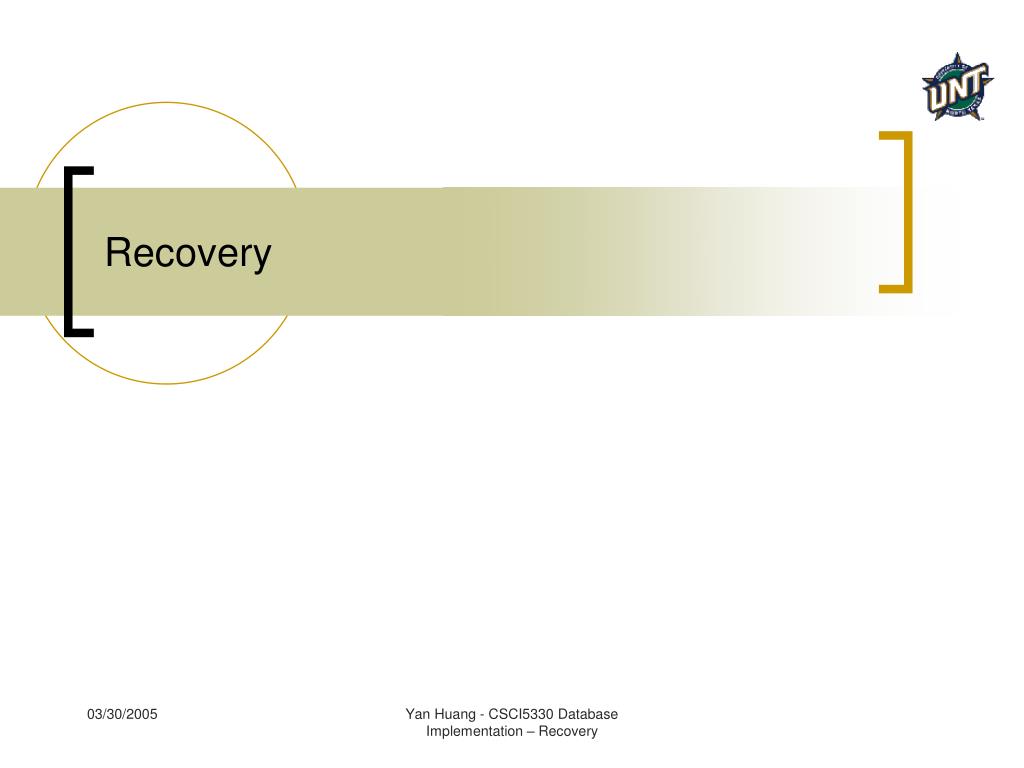 PPT - Recovery PowerPoint Presentation, free download - ID:4014026