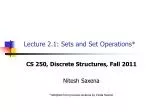 PPT - Sets and Set Operations PowerPoint Presentation, free download ...