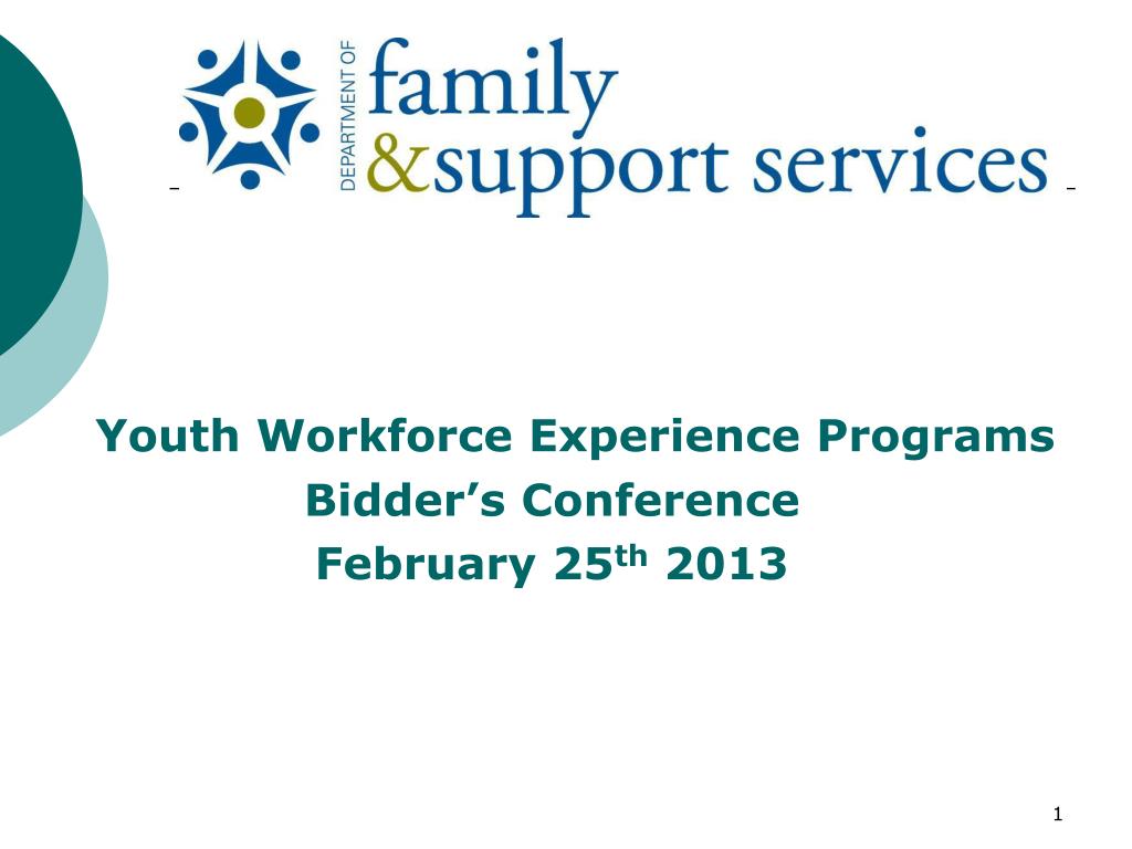 PPT - Youth Workforce Experience Programs PowerPoint Presentation, free ...