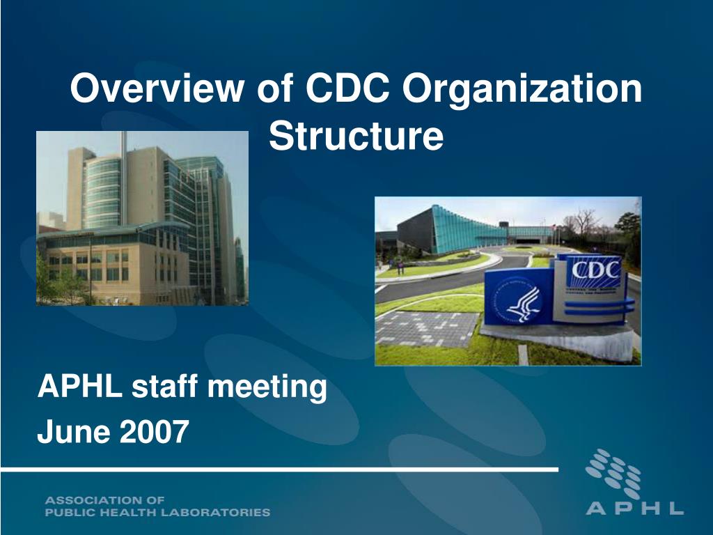 PPT - Overview of CDC Organization Structure PowerPoint Presentation ...