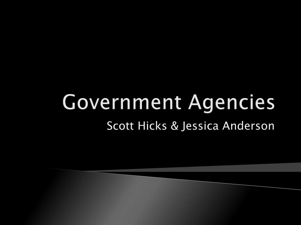 PPT - Government Agencies PowerPoint Presentation, free download - ID ...