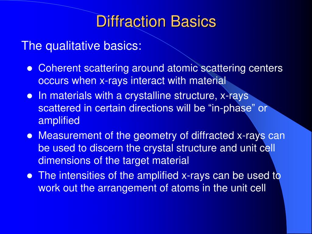 PPT - Diffraction Basics PowerPoint Presentation, free download - ID ...