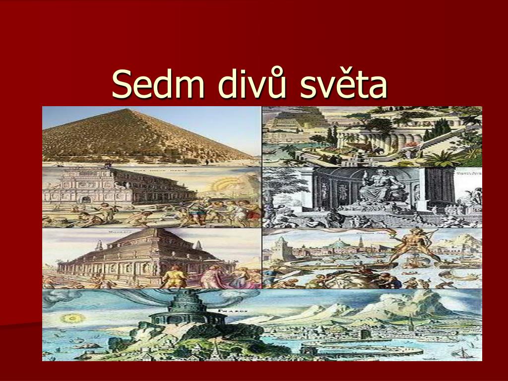 PPT - Sedm divů světa PowerPoint Presentation, free download - ID:4029442