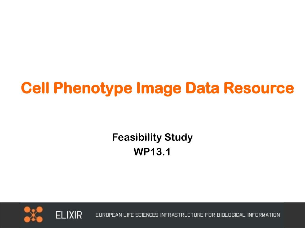 PPT - Cell Phenotype Image Data Resource PowerPoint Presentation, free ...
