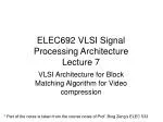 PPT - VL7101 VLSI SIGNAL PROCESSING PowerPoint Presentation, free ...